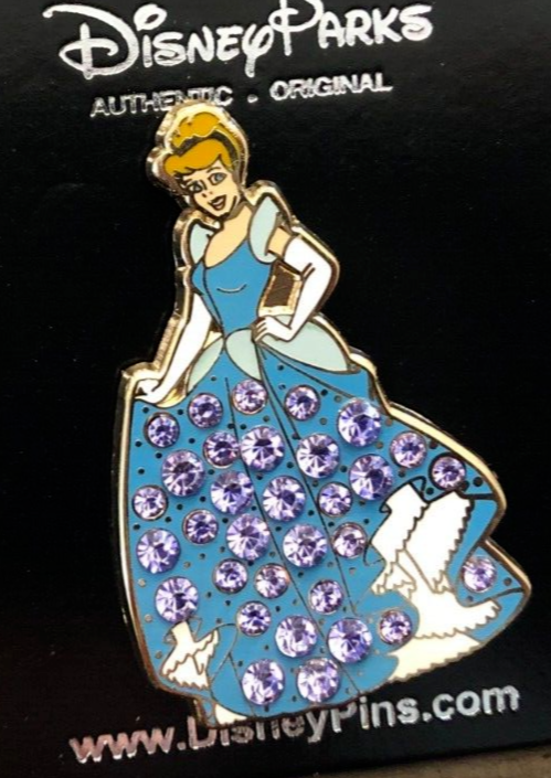 Disney pin 50819 Princess Cinderella Jeweled Dress ball gown ...