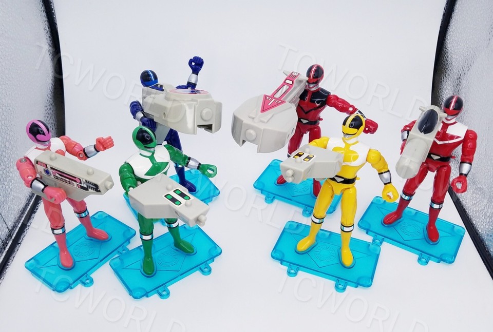 Power Rangers Time Force 5" Shining Hero "Time Force Rangers" (Complete ...