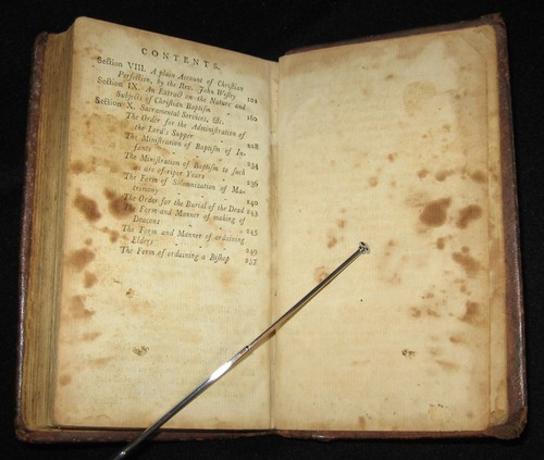 RARE! 1792 METHODIST DISCIPLINE - Thomas Coke, Francis Asbury, John ...