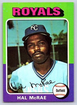 Hal McRae 1975 Topps #268 - Please see pics for cond. | eBay