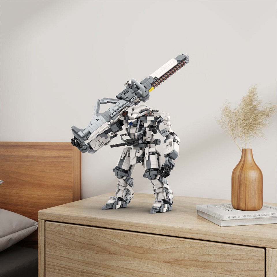 YOUFOY Robot MK17 Mech Building Blocks Toys Set for Collection 1603 ...