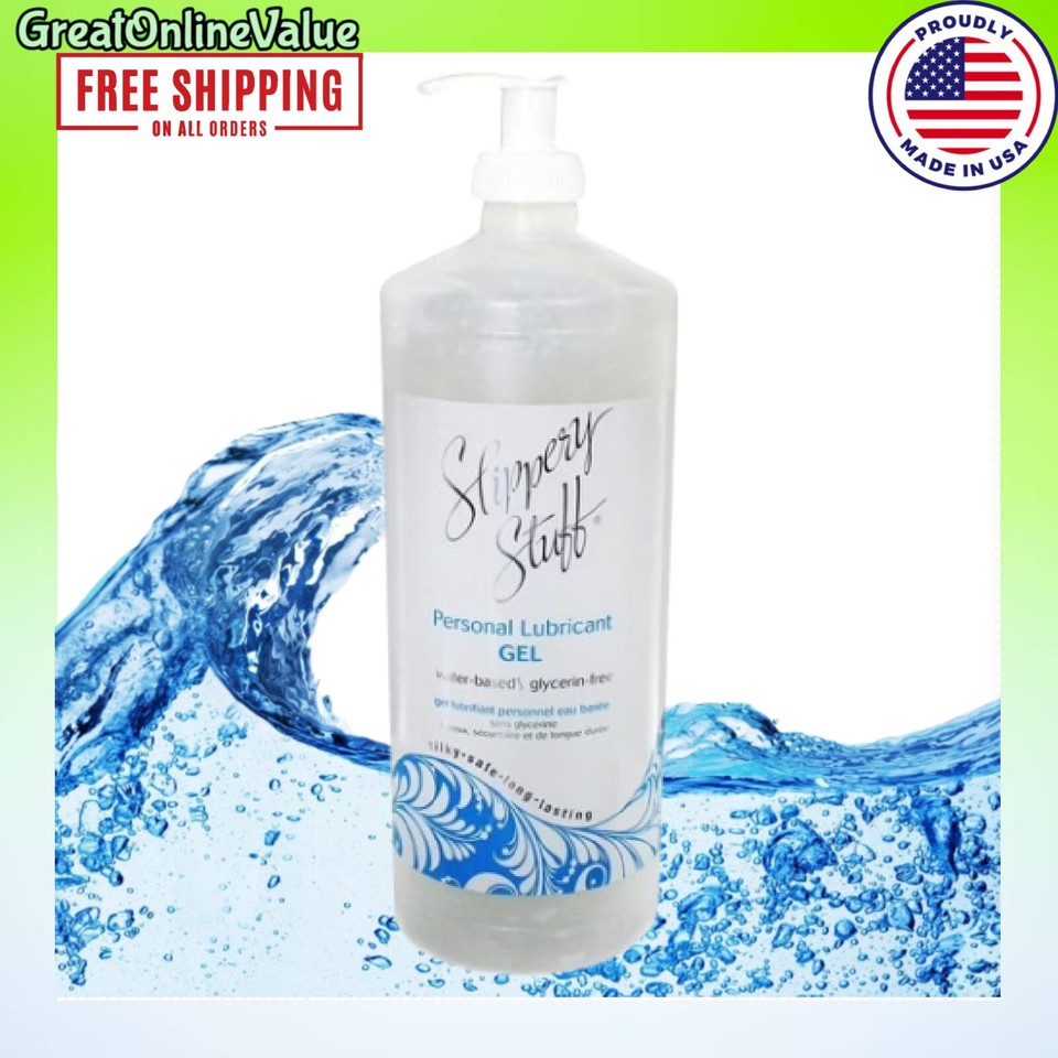 Slippery Stuff Gel Water Personal Lubricant H2O Jelly Real Feel Glide ...