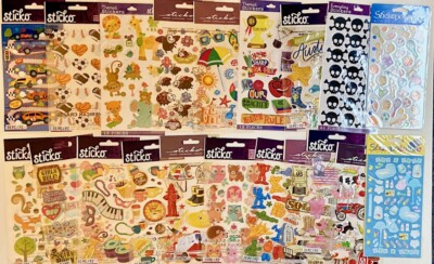 *REDUCED PRICES! Sticko & Stickopotamus Stickers YOU CHOOSE! Many ...