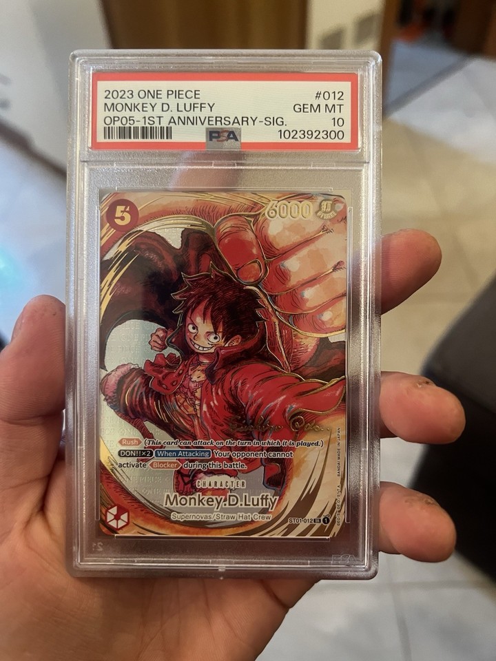 One Piece TCG | Monkey.D.Luffy Firmato Oda (Signed) ENG | ST01-012 ...