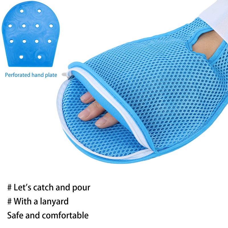 Hand Control Dementia Anti-Scratch Wrist Zipper Style Fixation ...