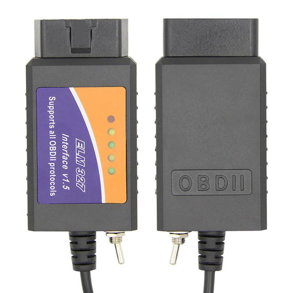 Scan OBD2 Scanner USB Modified Adapter OBD Diagnostic Tool For FORD ...