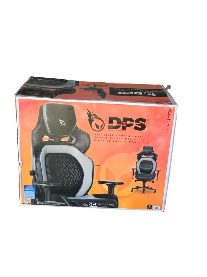 DPS PRO Bravent Elite Gaming Chair, Multi-Position, Height Adjustable ...