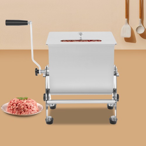 10kg/22lb Commercial Tilting Mixer Manual Sausage Meat Mixing Machine ...