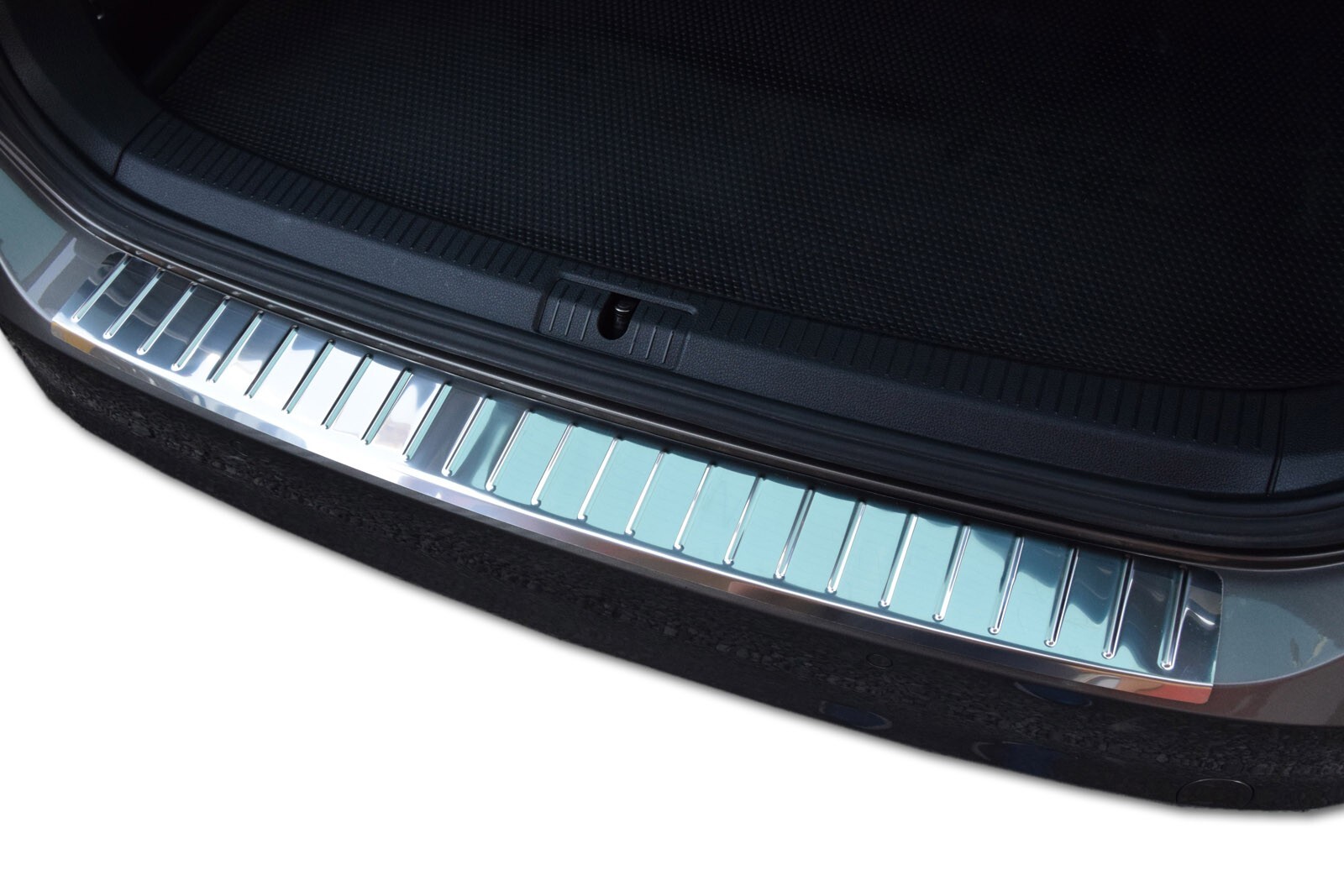 Rear Bumper Sill Protector Stainless Steel For VW Golf mk7 Estate 2012 ...