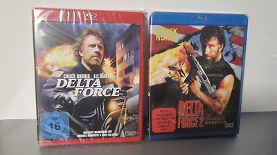 DELTA FORCE 1-2 CHUCK NORRIS BLURAY BLU RAY KLASSIKER NEU OVP FSK 18 | eBay