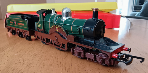 TRI-ANG HORNBY R354 GWR 4-2-2 LOCO LORD OF THE ISLES EXCELLENT RUNNER ...