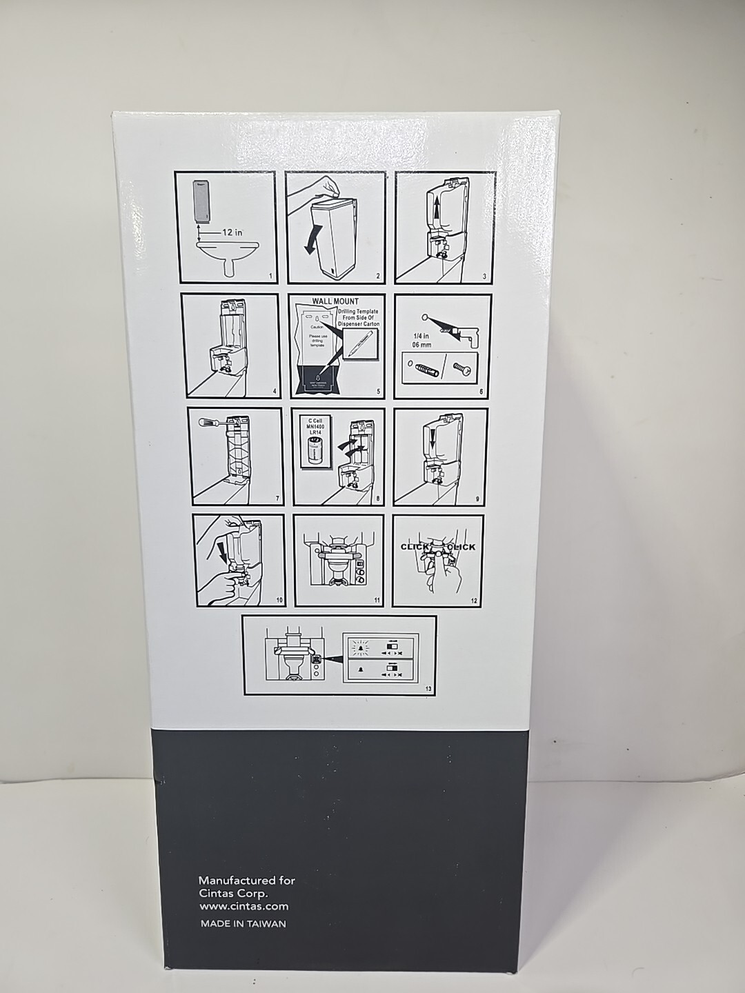 New Cintas Signature Series Automatic Soap Dispenser Gray | eBay