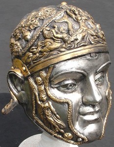 My Master Roman Standard Vize Masked Cavalry Sport helmet armor Legion ...