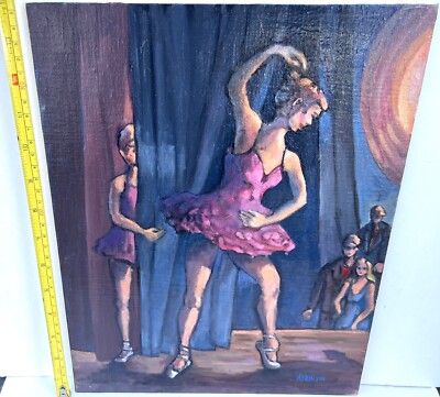 Original Ballerina Oil Painting 11 X 14 By Alaska artist Betty Atkinson ...