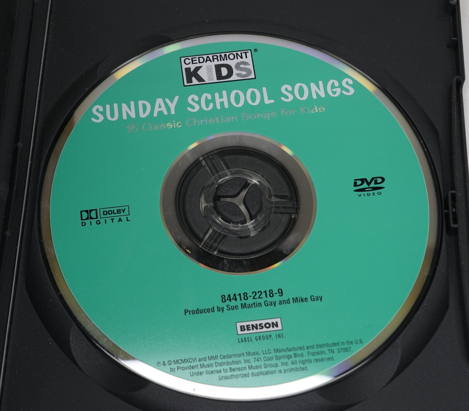 Cedarmont Kids Sunday School Songs DVD 1996 15 Christian Songs For cedarmont-kids-sunday-school-songs-dvd-1996-15-christian-songs-for