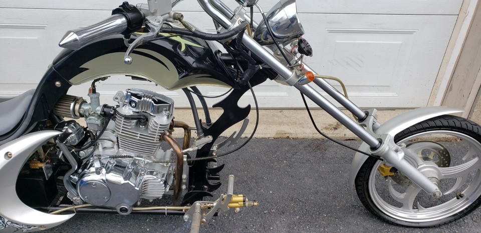 MINIBIKE CUSTOM SCORPION CHOPPER MOPED SCOOTER POCKET BIKE GO KART ...