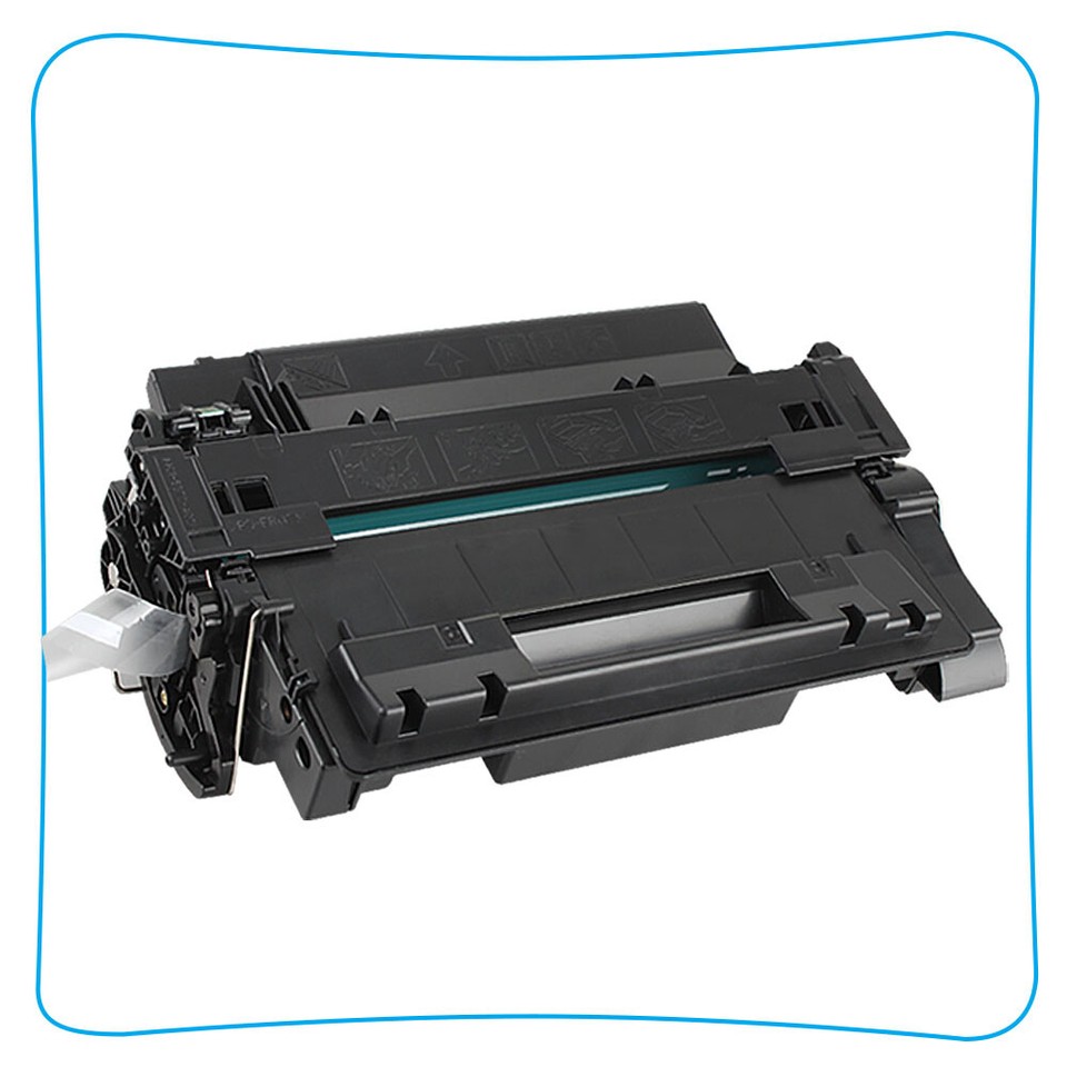 6 PK 55A CE255A Toner Cartridge for HP LaserJet Pro P3015D P3015N P3016 ...