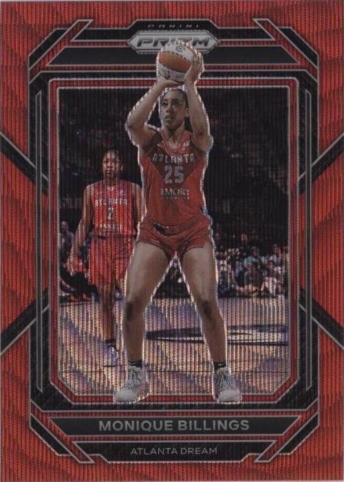2023 Panini Prizm WNBA - Monique Billings #62 Ruby Wave Prizm for sale ...