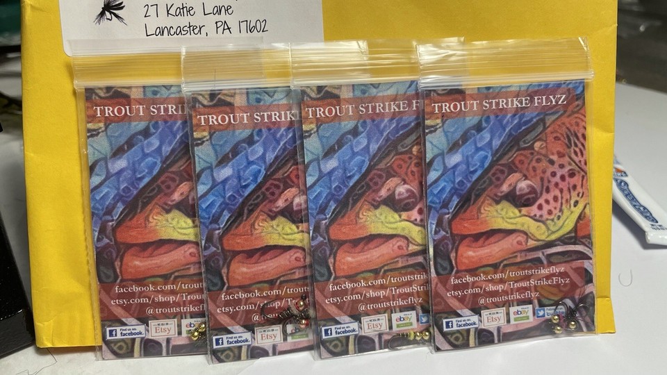 10 Flies-Tungsten Bead-UV Thread Frenchie Euro Style Nymphs-Chartreuse ...