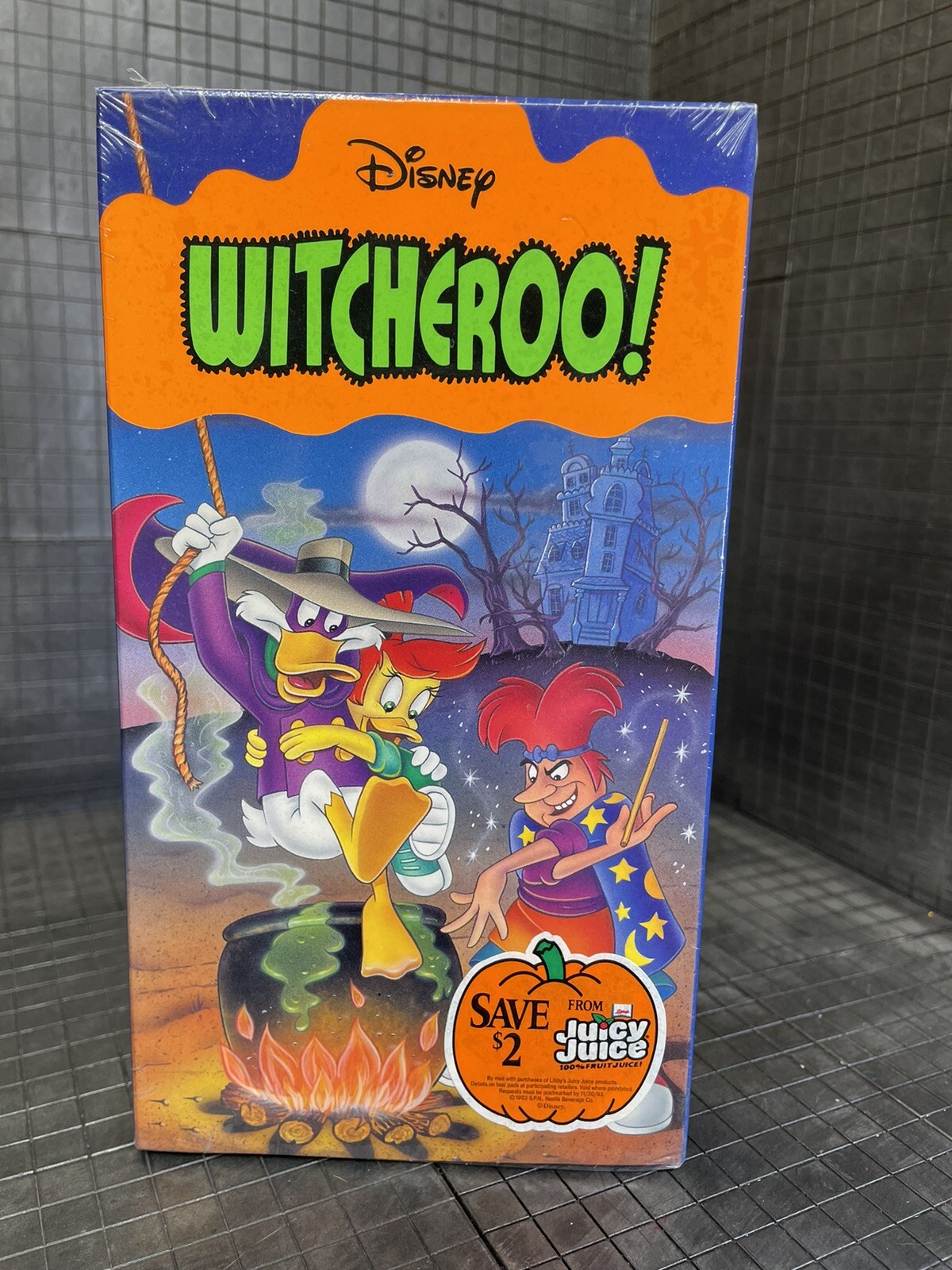 Disney Witcheroo Vol 3 VHS Darkwing Duck Chip N Dale Halloween RARE ...