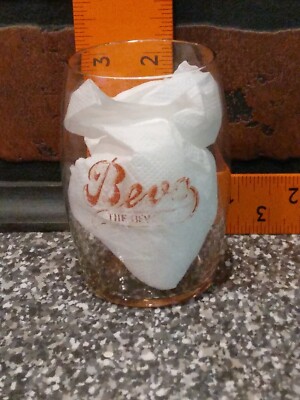Vintage / Antique Anheuser Busch Bevo The Beverage Barrel Glass ...