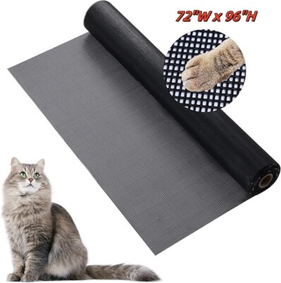 Pet Screen 72"W x 96"H Pet Proof Window Screen - Pet Resistant Screen ...