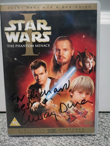 Signed Lindsay Duncan Steve Spiers Star Wars: Ep I Phantom Menace DVD ...