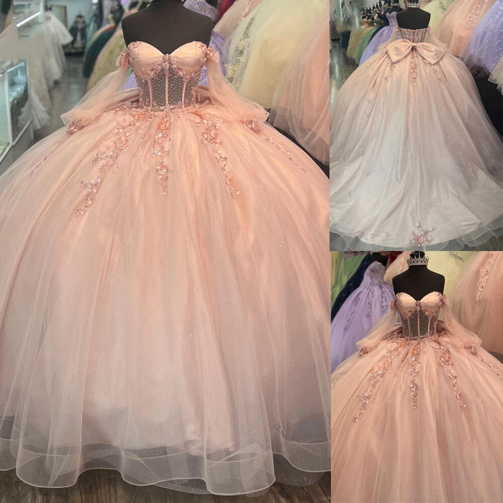 Light Coral Quinceanera Dresses