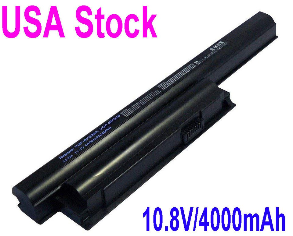 VGP-BPS26 Laptop Battery 6Cell for Sony Vaio PCG-61714M PCG-91 PCG ...