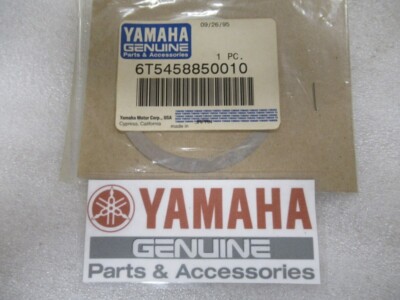 E105 Genuine Yamaha Marine 6T5-45885-00-10 Shim .10mm OEM New Factory ...