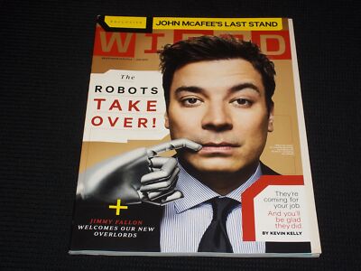 2013 JANUARY WIRED MAGAZINE - JIMMY FALLON NICE FRONT COVER - L 18591 ...