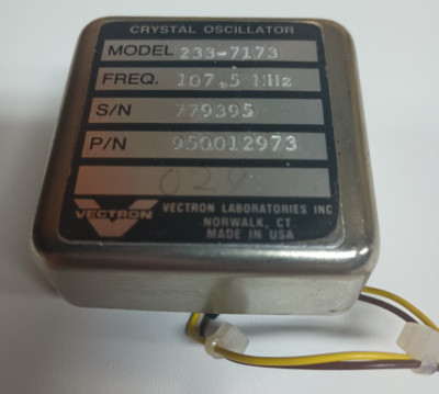 Crystals & Oscillators - Vectron Oscillator