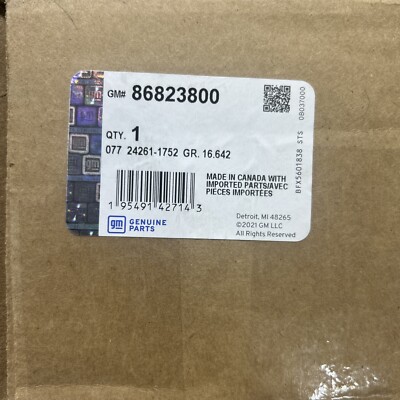 Genuine GM Roof Molding 86823800 | eBay