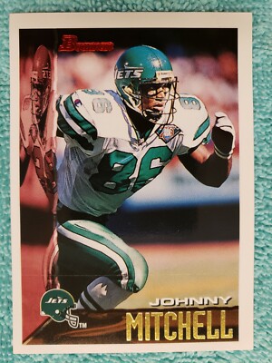 1995 BOWMAN JOHNNY MITCHELL #302 NEW YORK JETS | eBay