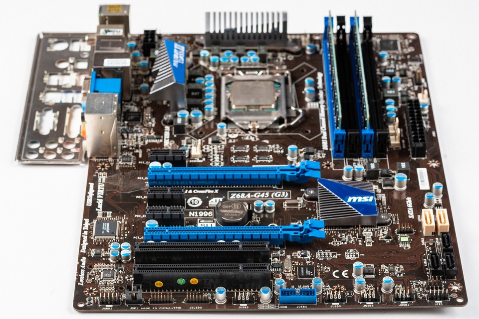 MSI Z68A-G45 (G3) LGA1155 ATX Z68 Motherboard DDR3 SLI Updated UEFI ...