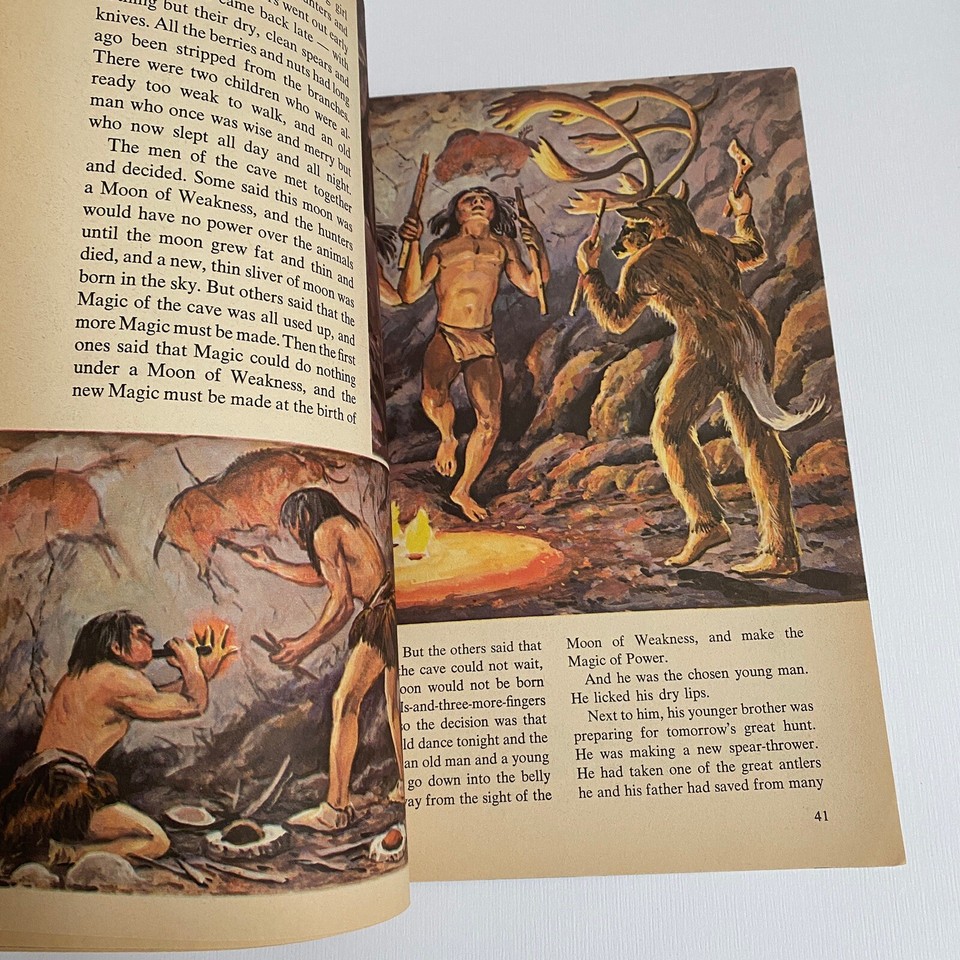 The How and Why Wonder Book of Primitive Man #5024 1961 First Edition ...