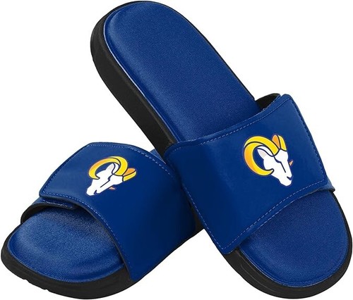 FOCO Los Angeles Rams NFL Mens Foam Sport Slide Size XL 13/14 | eBay