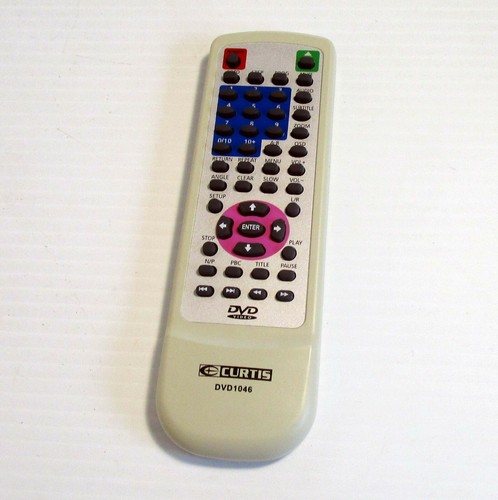 CURTIS Replacement Remote Control for DVD/CD/CD-R/CD-RW Player DVD1046 ...