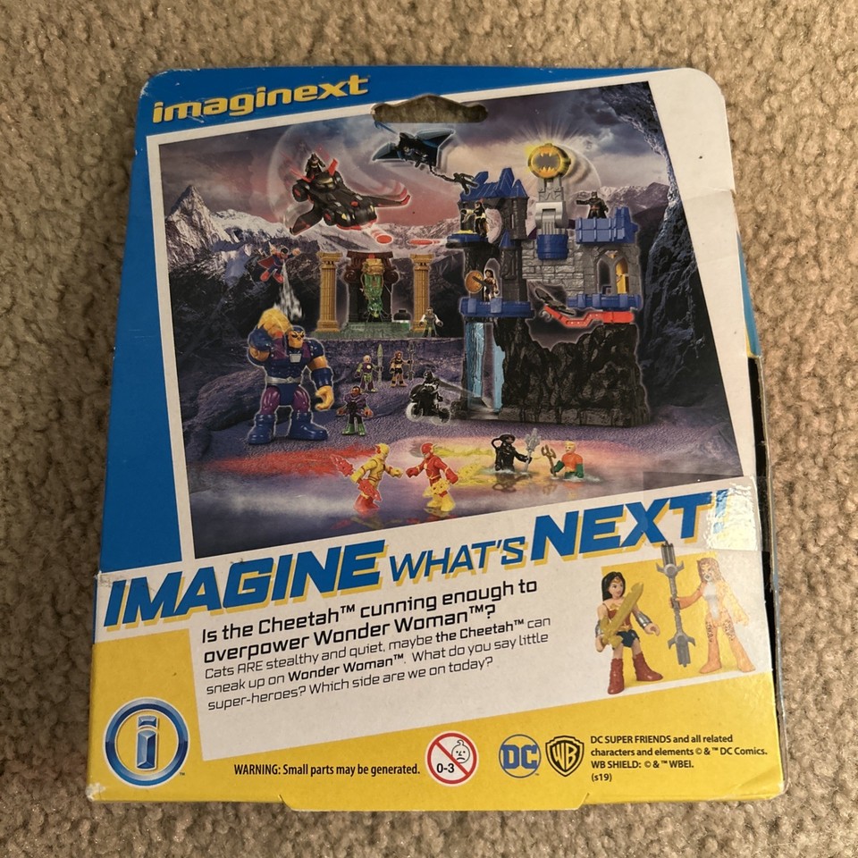 IMAGINEXT Wonder Woman & The Cheetah 3” Figures with Weapons New in ...