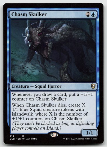 Chasm Skulker Commander Legends: Battle for Baldur's Gate 714 R LP MTG ...