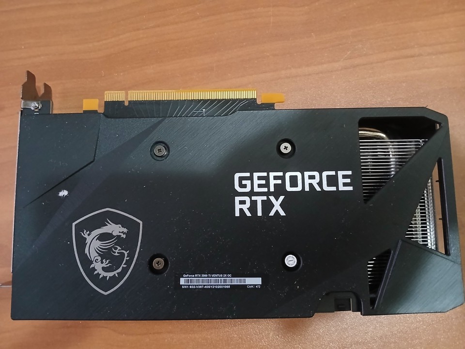 MSI Nvidia GeForce RTX 3060 Ti 8GB Graphics Card GPU PC Used | eBay