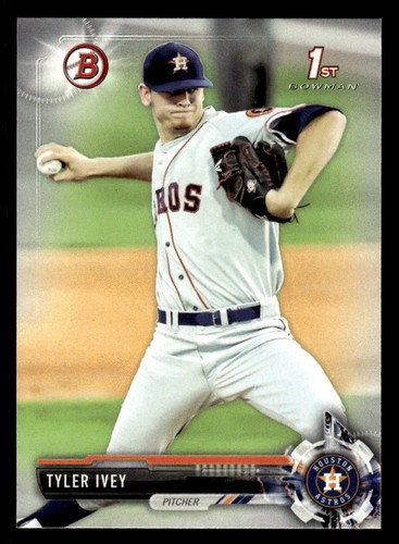 Tyler Ivey 2017 Bowman Draft #BD-106 Houston Astros | eBay