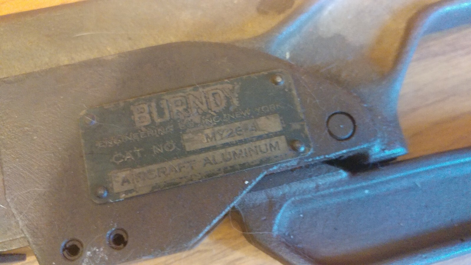 Vintage Burndy MY28-4 Crimp Tool Aircraft Aluminum Cable | eBay