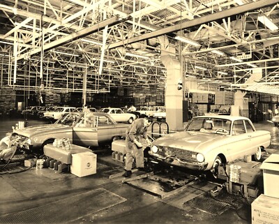 1959 Ford FALCON Factory Assembly Classic Car Retro Picture Photo 5x7 ...