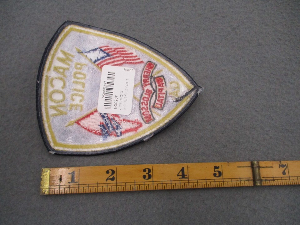 Macon Georgia Police Patch Flags | eBay