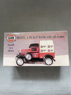 LIBERTY CLASSICS SPEC CAST 1:25 SCALE CLARK MODEL A Ford PICKUP BANK ...