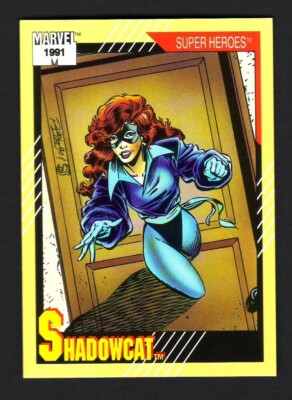 1991 MARVEL UNIVERSE BASE CARD 9 SHADOWCAT | eBay