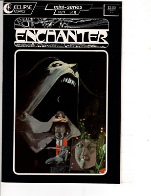 Enchanter #1 Comic Book Don Chin 1987 Comic Eclipse Comics NM- | eBay