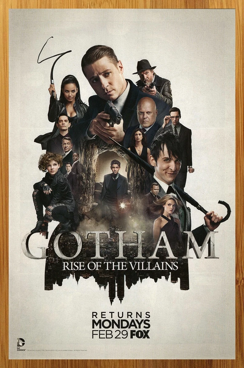 Gotham Tv Show Fox Poster