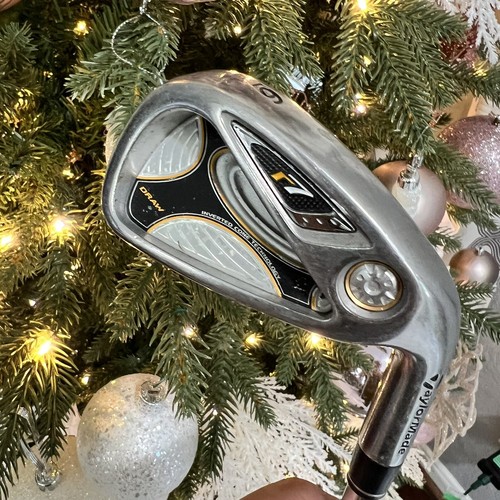TaylorMade R7 Draw 6 Iron Right Hand w/ T-Step 90 Reg Flex Steel Shaft ...